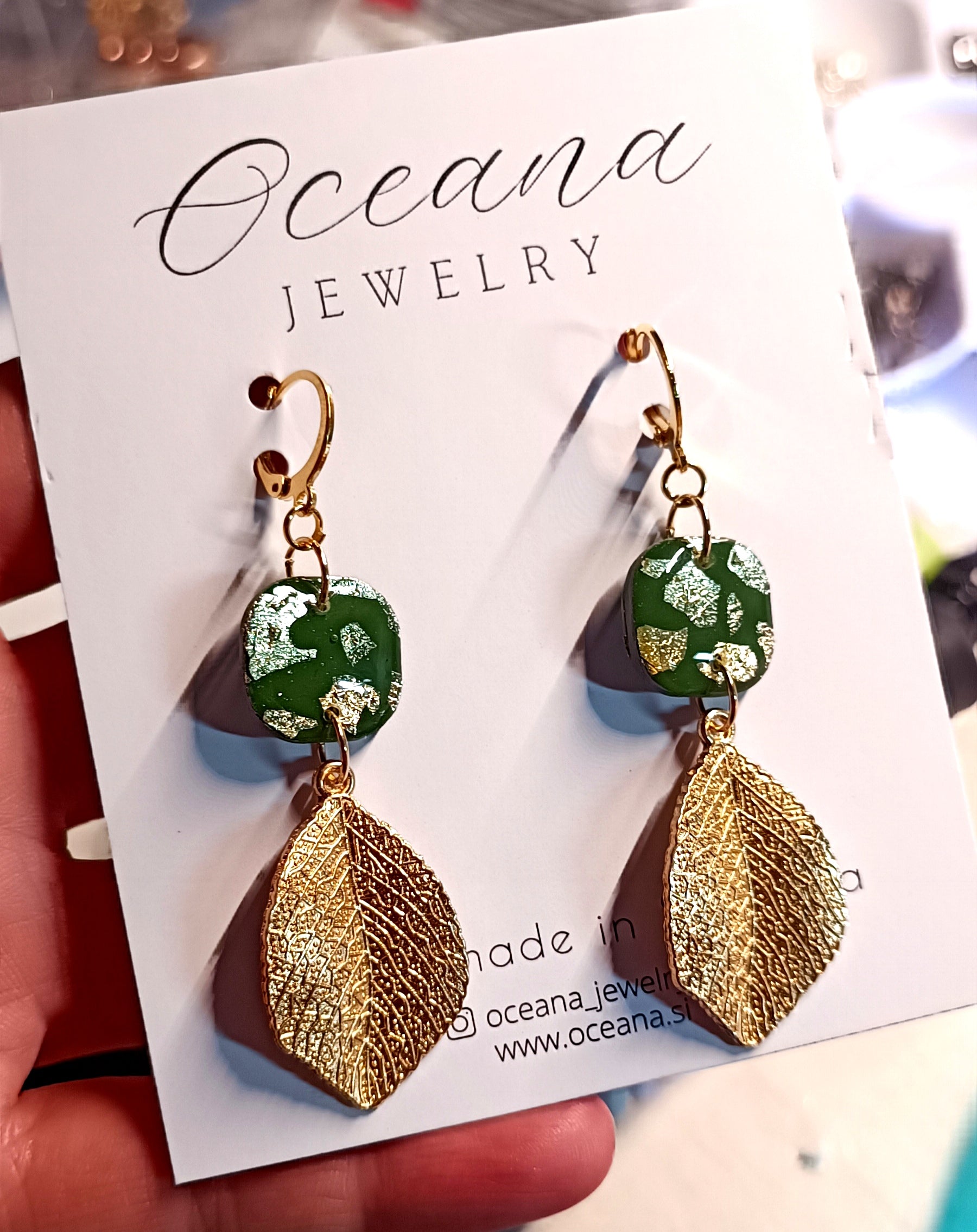 Dangles / viseči uhani – Oceana jewelry